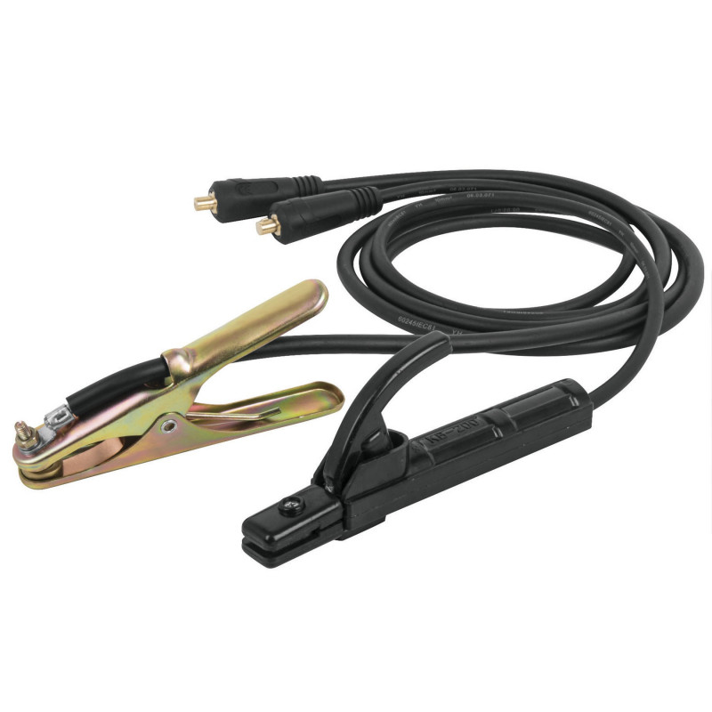 Juego De Cables Con Pinzas Para Soldar 210A 2m Truper |Ferreco